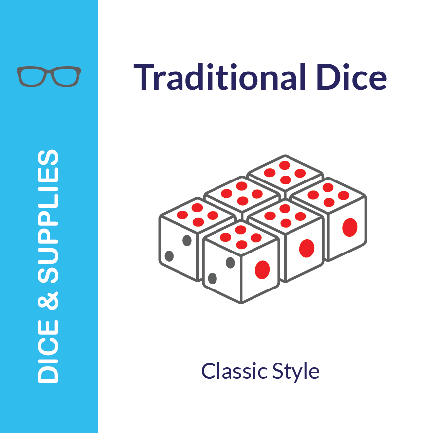 Traditional Style Dice for Mooncake Dice Game