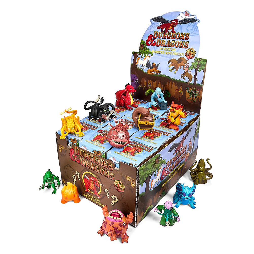 D&D: 3" Vinyl Minis Series 1 (SOLD per piece)