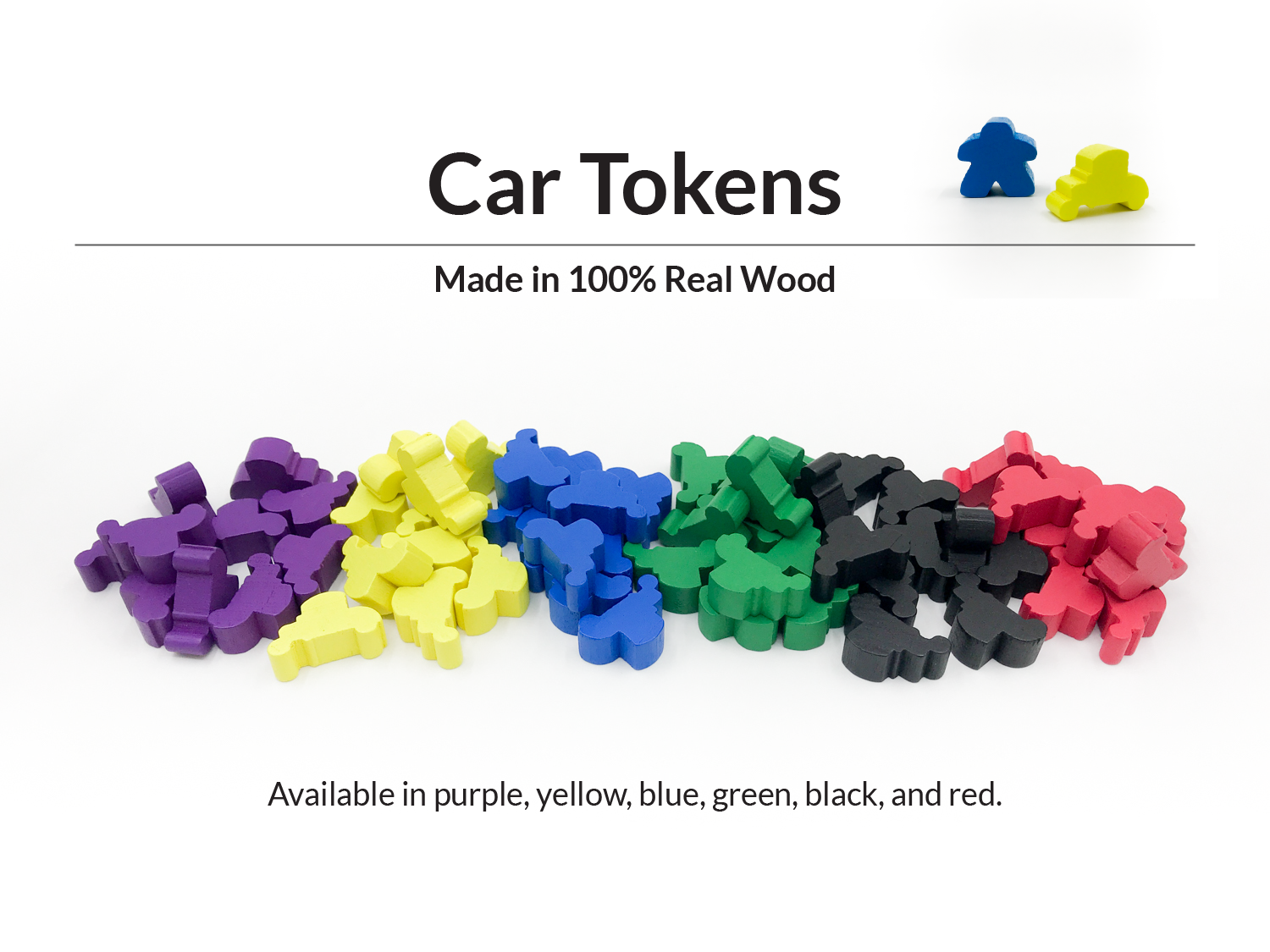 Car Tokens (Pack of 10)