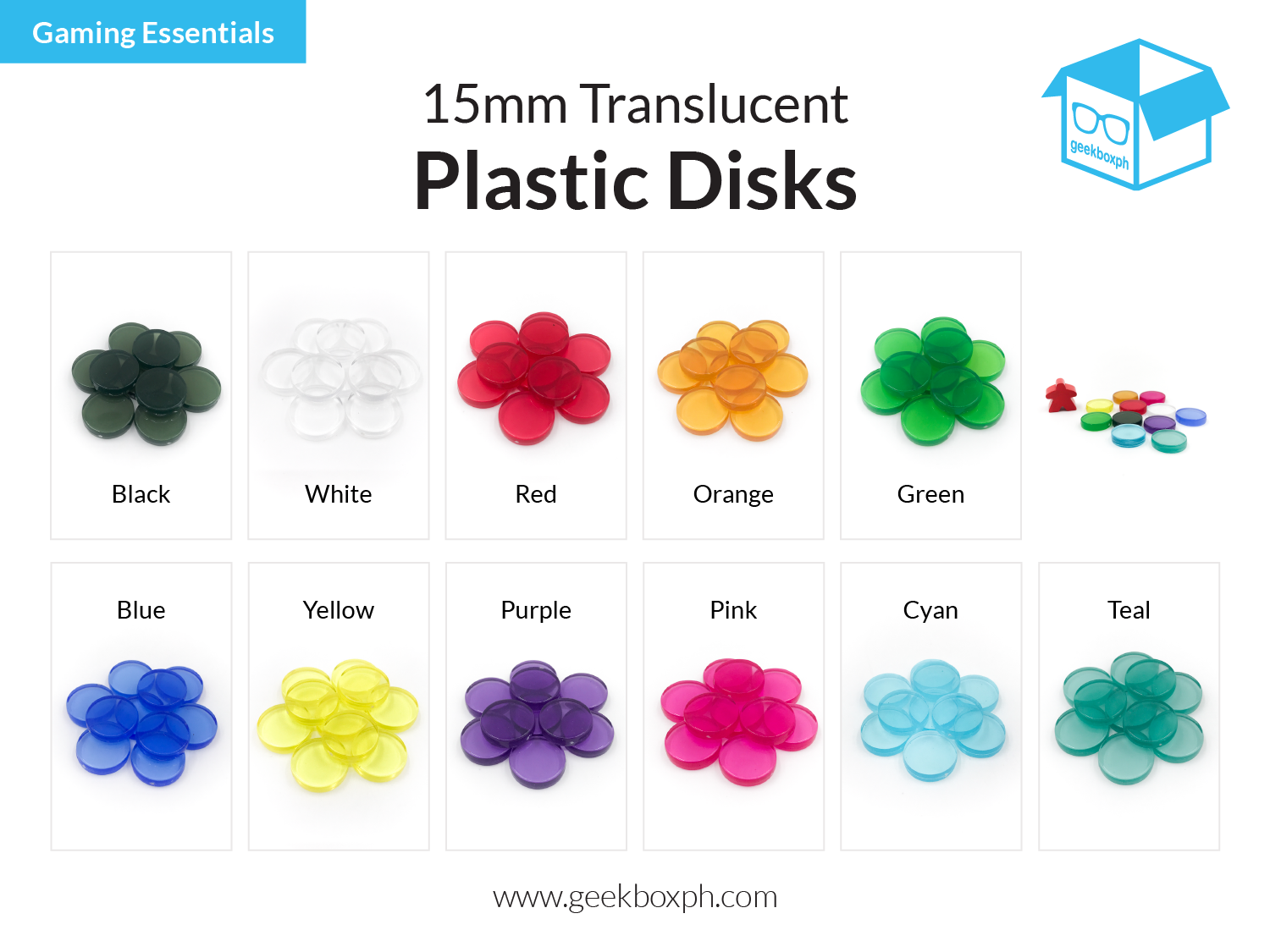 Plastic Disks (Pack of 10)