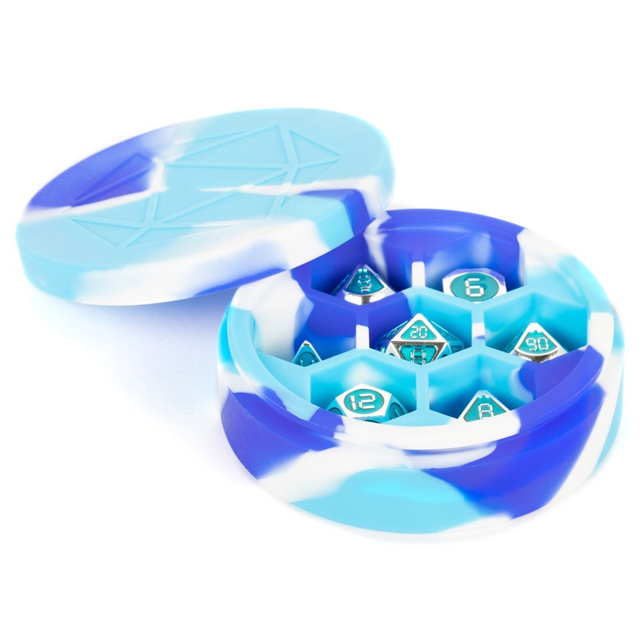 Silicone Round Dice Case (Various Colors)